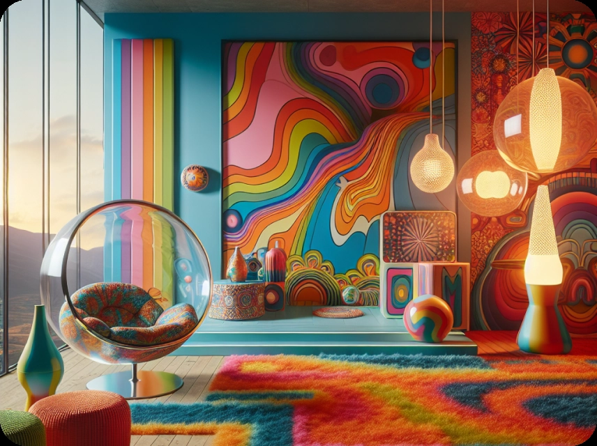 Best 3 1960s Psychedelic Color Palettes | Octet Design Labs