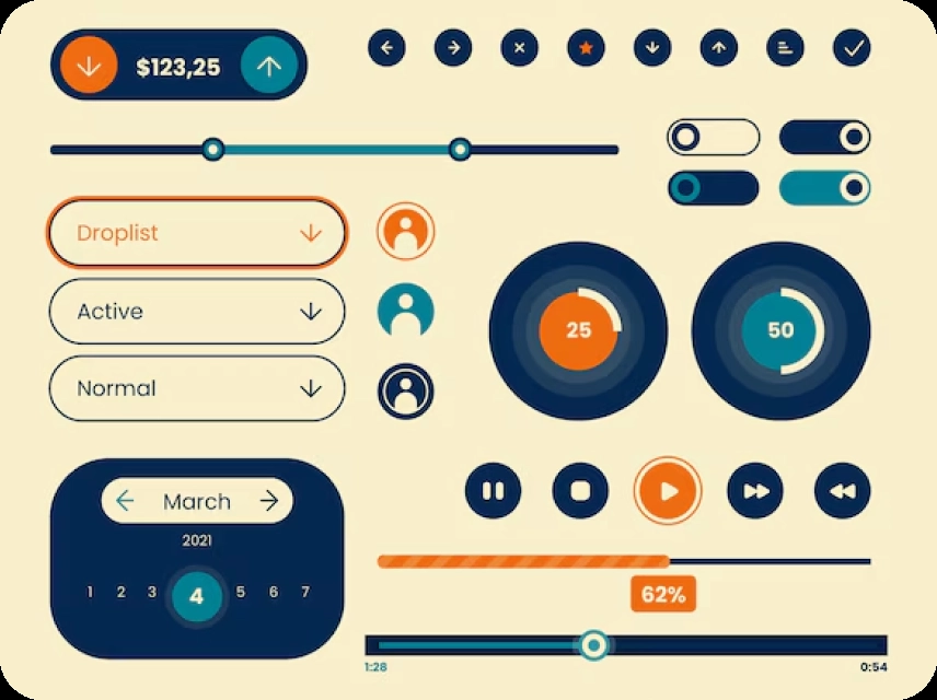 Best 20 Flat UI Design Color Palettes | Octet Design Labs