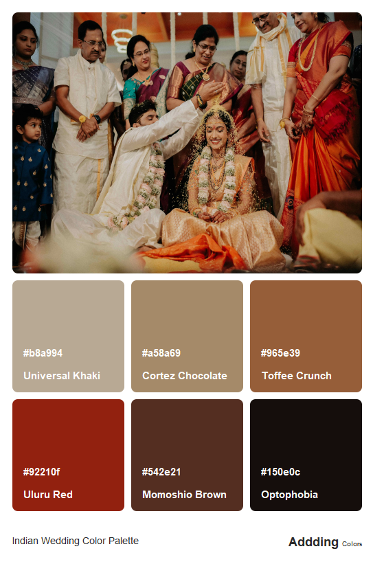 Indian wedding color palette 60 photos - Vianawedding.com