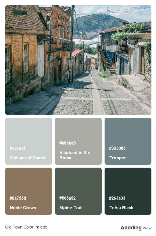 Western Town Color Palette