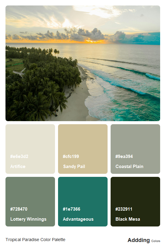 Sandy Green Colour