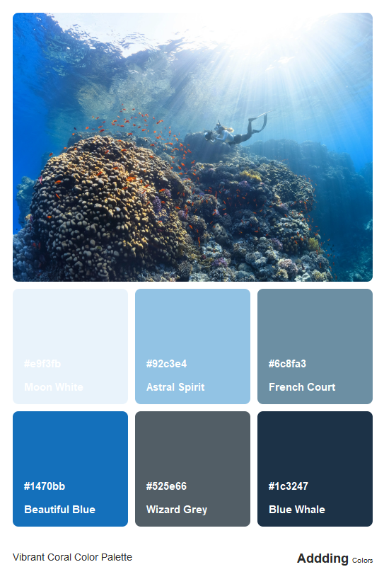 Coral Reef Color Swatch