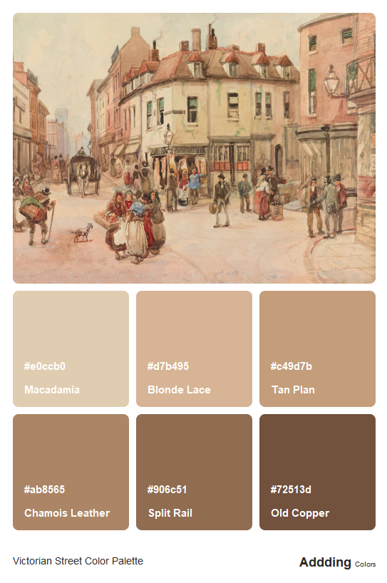 Victorian Colour Palette