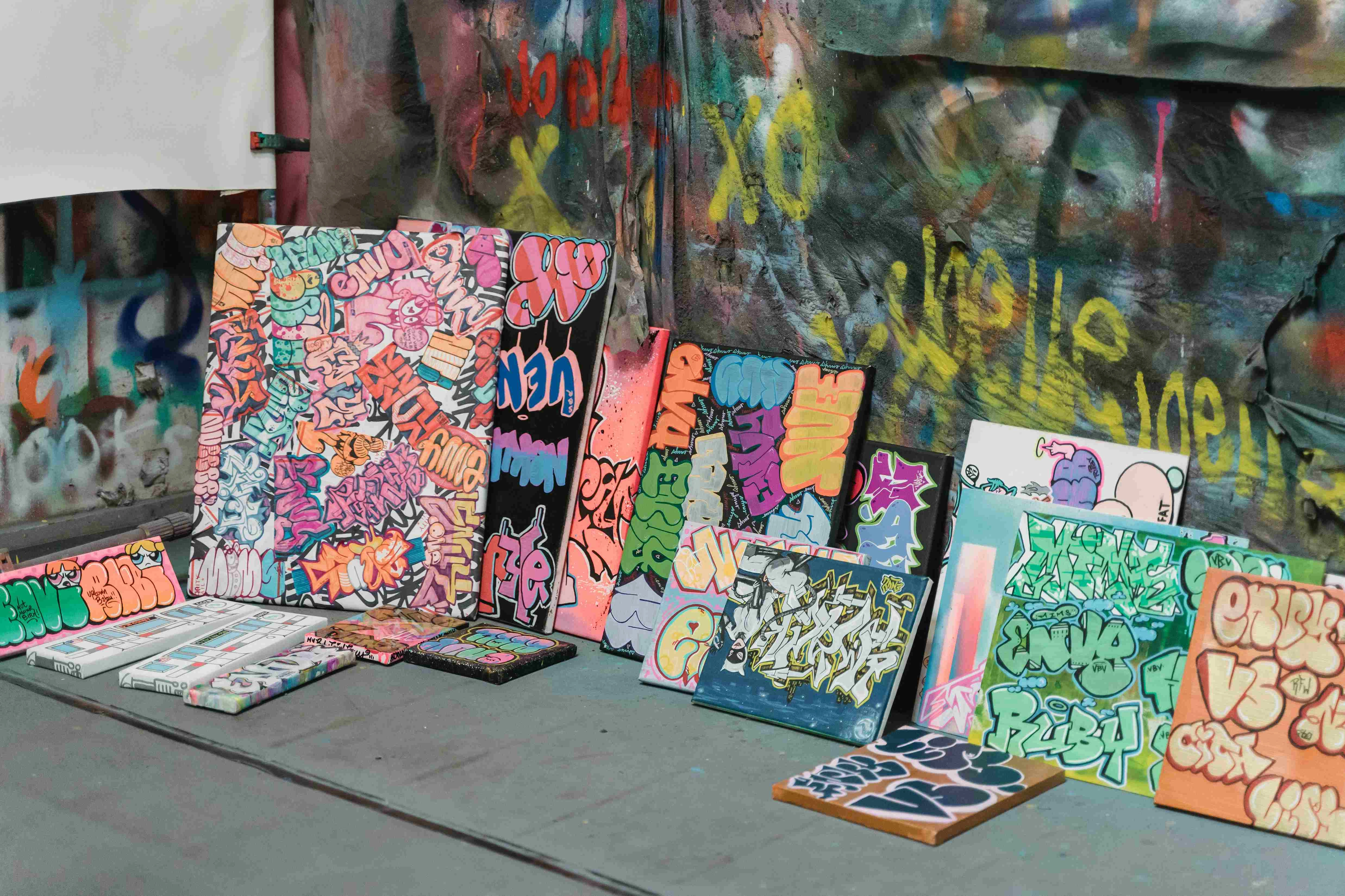 Vibrant Graffiti Color Palette, Combinations & Schemes | Octet Design Labs
