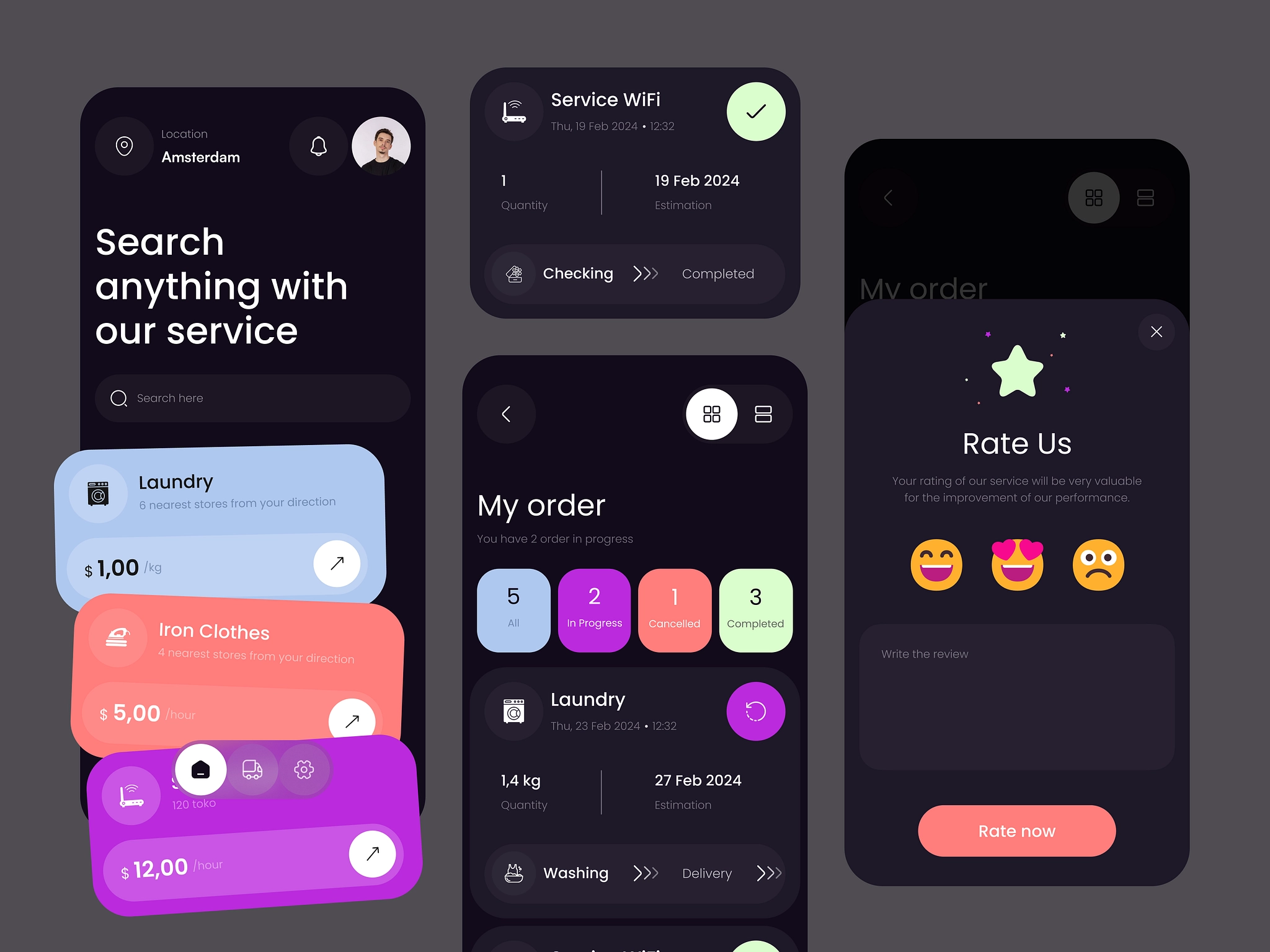 Dark app Color Palette, Combinations & Schemes | Octet Design Labs
