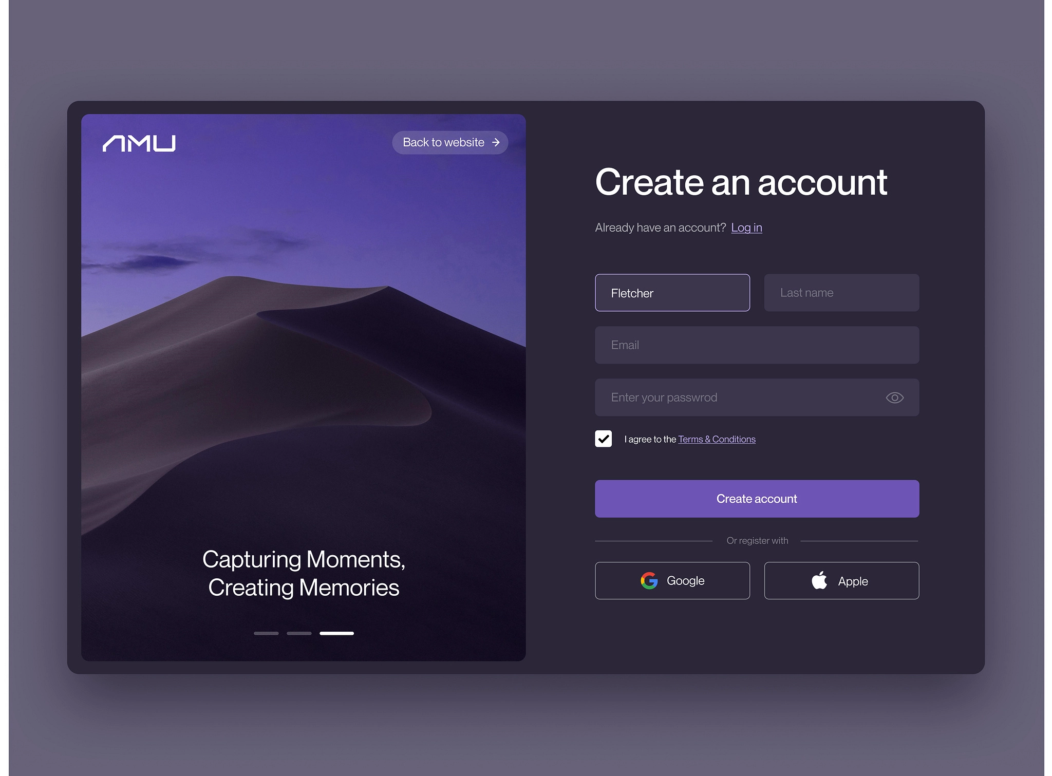 Dark login Color Palette, Combinations & Schemes | Octet Design Labs