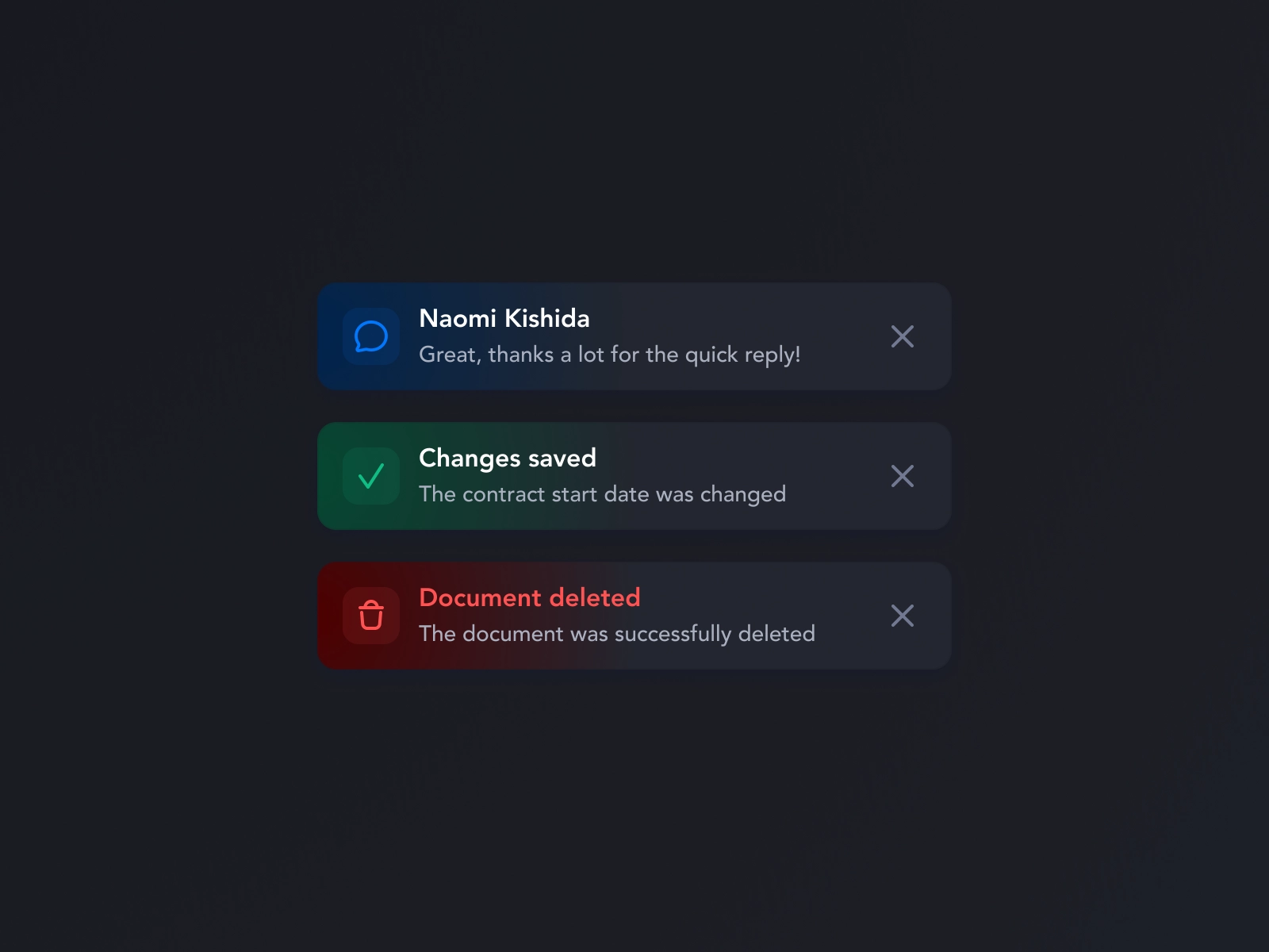 Night-mode notifications Color Palette, Combinations & Schemes | Octet ...