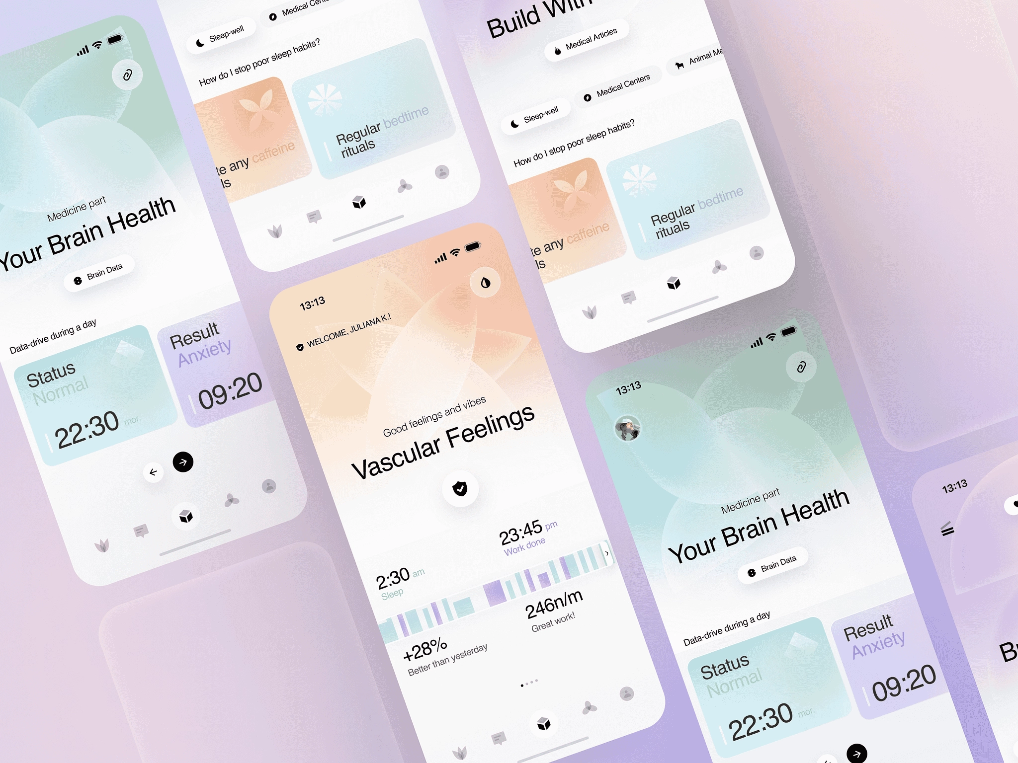 Virtual wellness Color Palette, Combinations & Schemes | Octet Design Labs