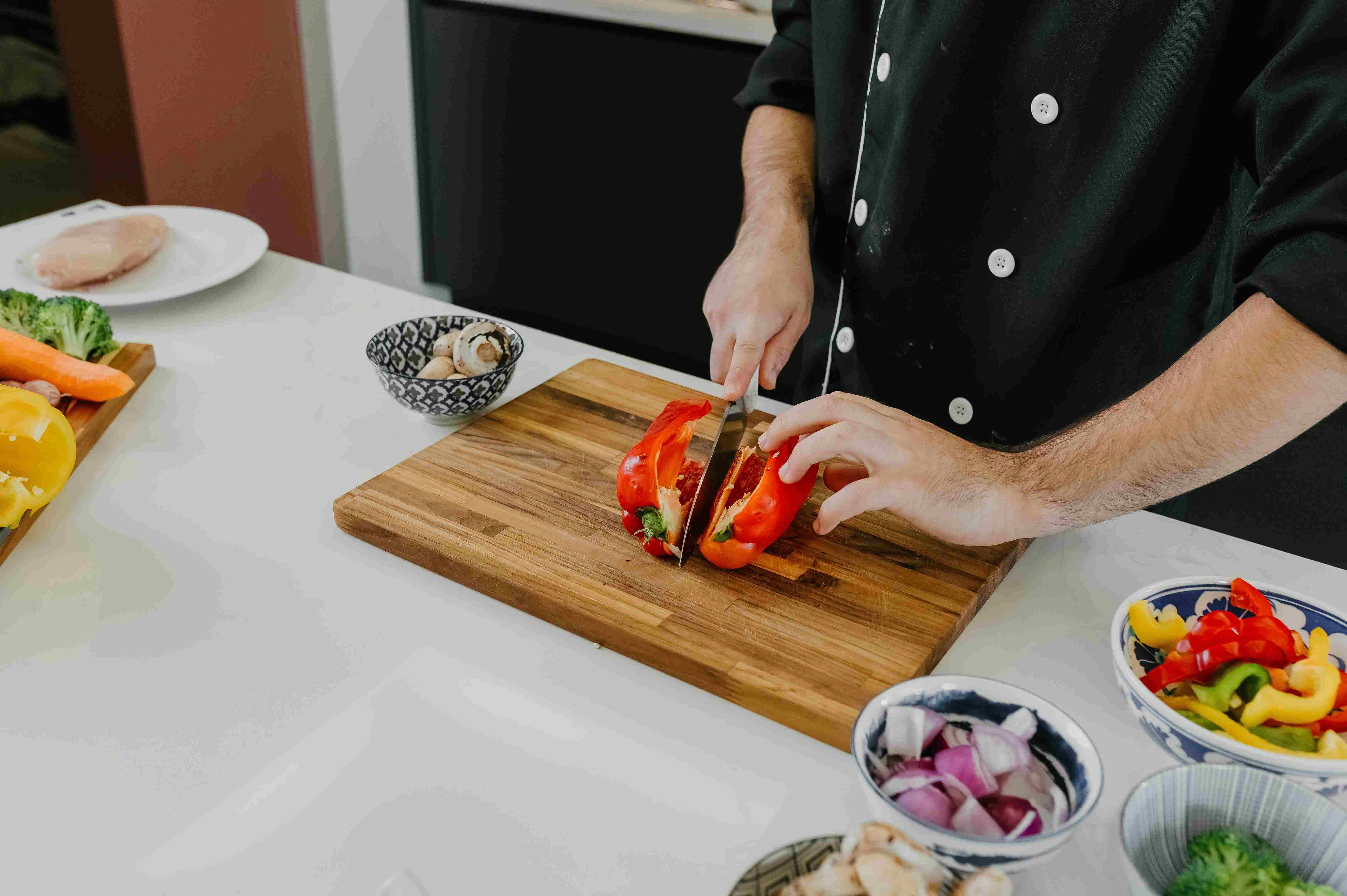 Chef Slicing Color Palette, Combinations & Schemes | Octet Design Labs