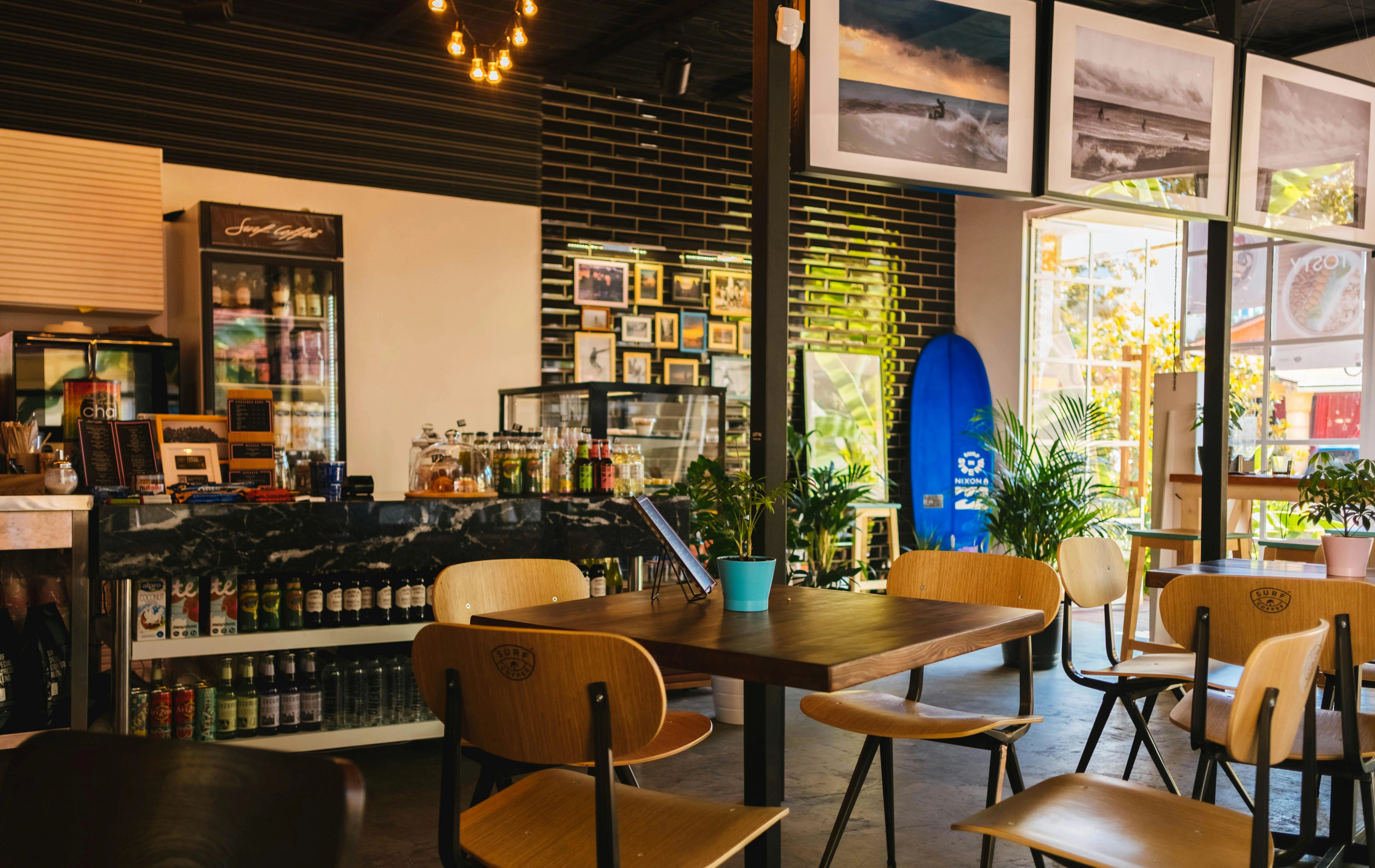 Surf-themed Café Color Palette, Combinations & Schemes | Octet Design Labs