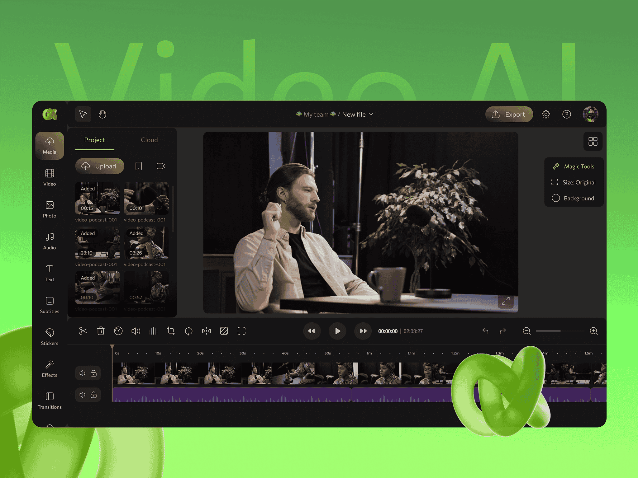 AI-enhanced video Color Palette, Combinations & Schemes | Octet Design Labs