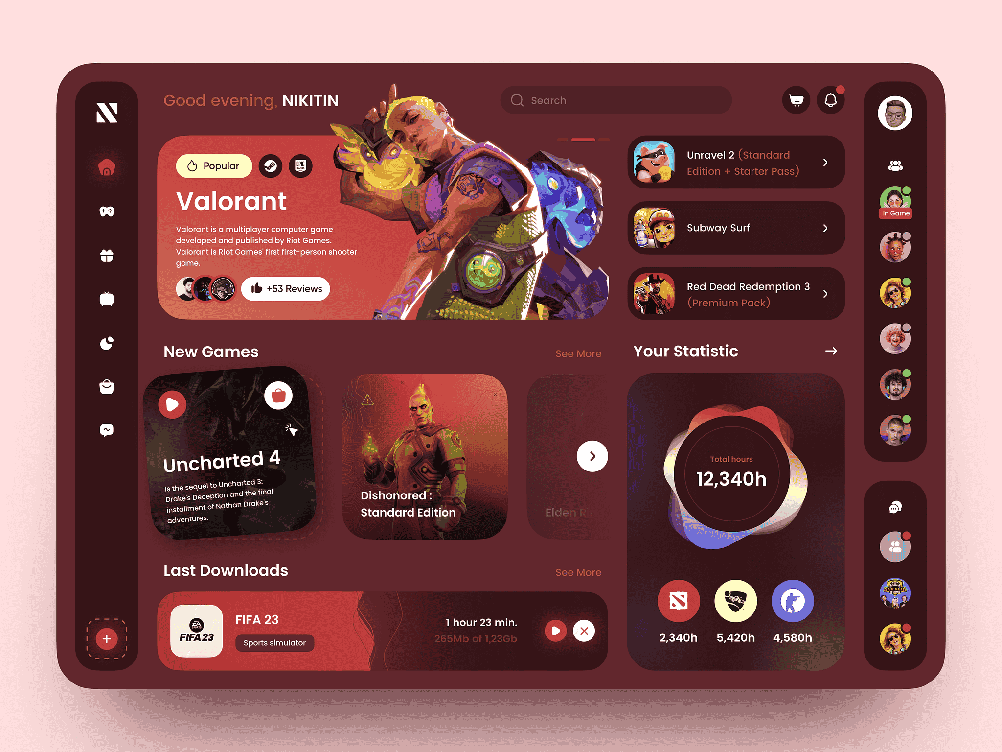 Gaming analytics Color Palette, Combinations & Schemes | Octet Design Labs