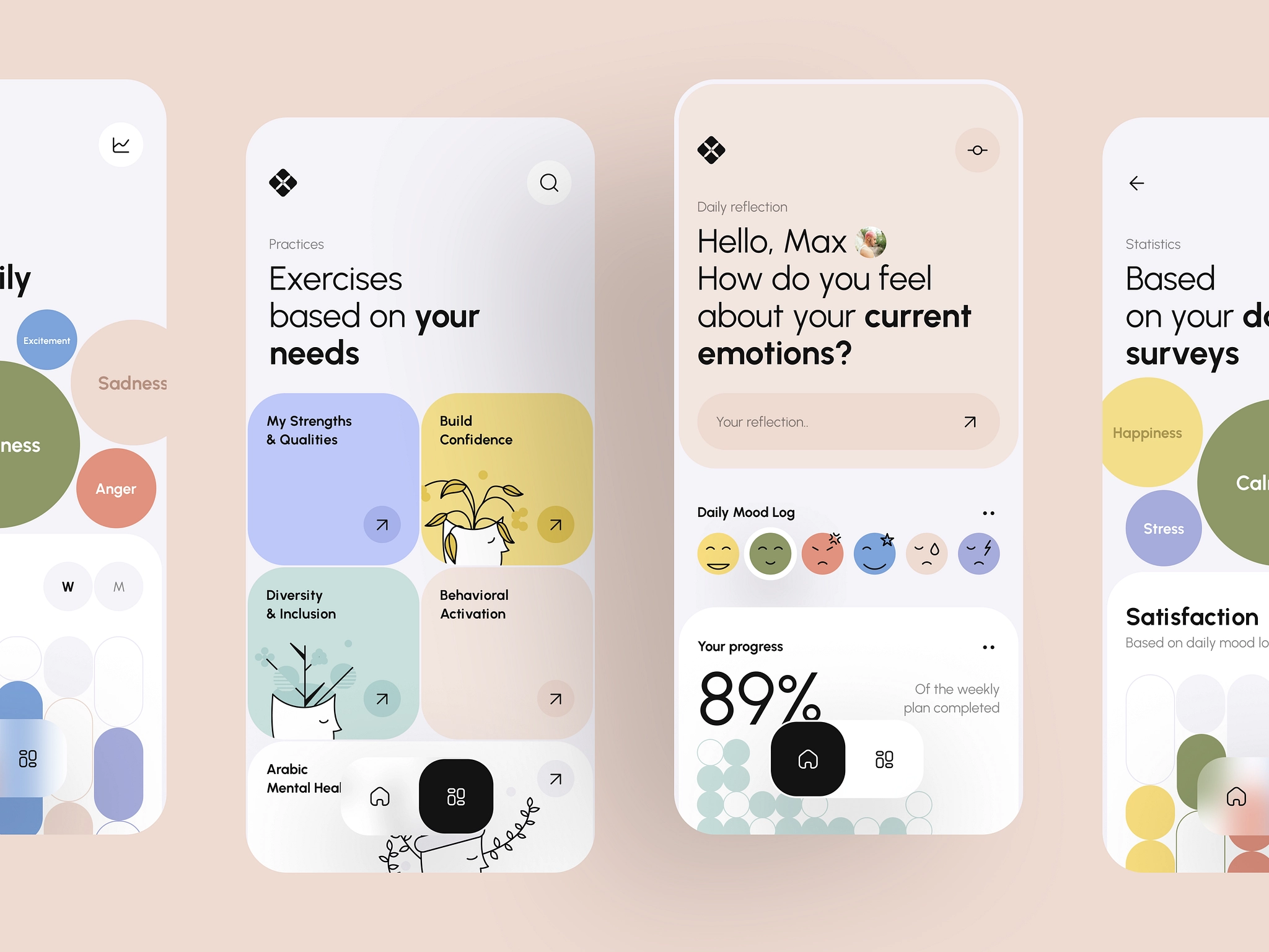 Health app Color Palette, Combinations & Schemes | Octet Design Labs