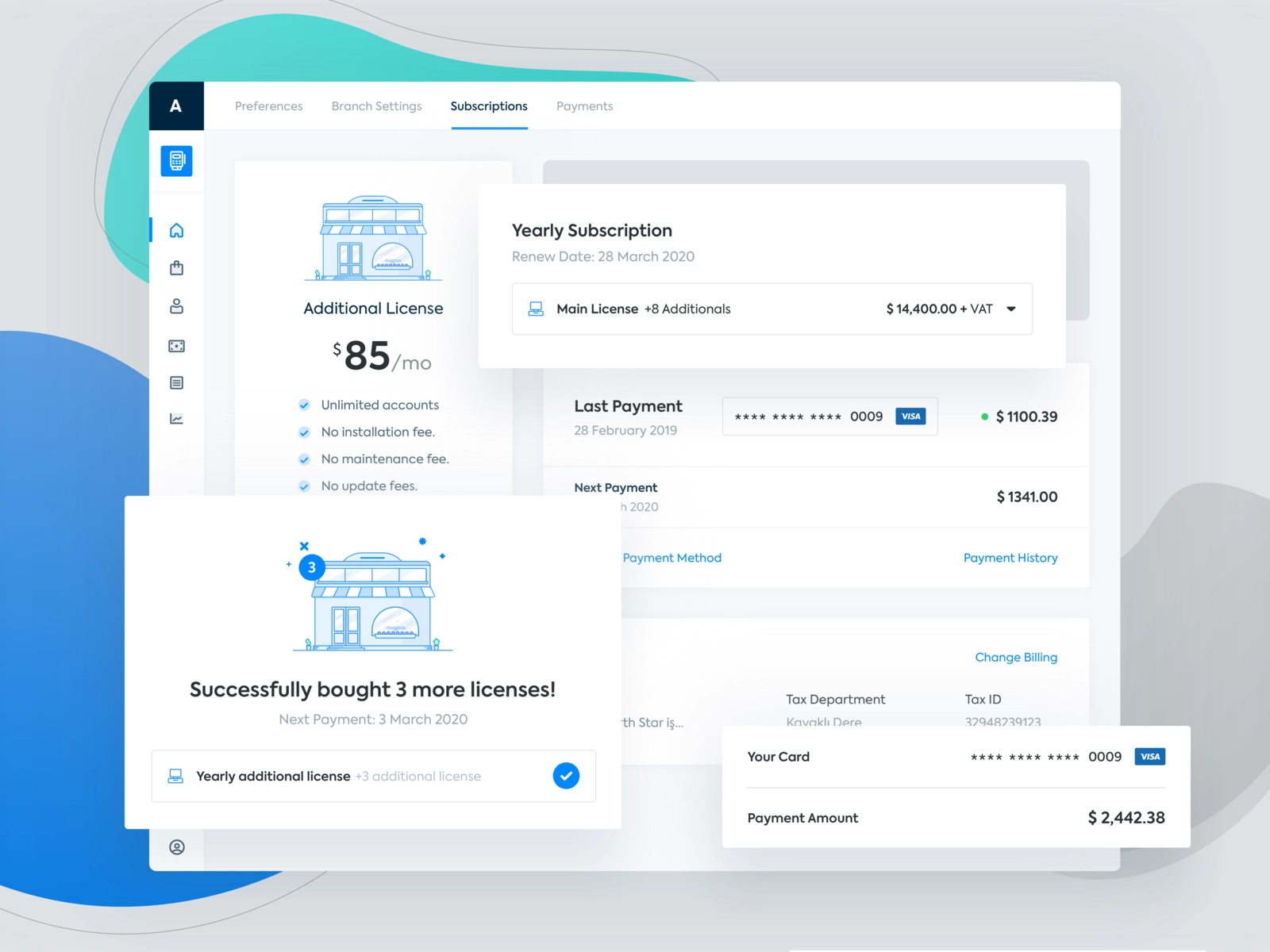 Subscription management Color Palette, Combinations & Schemes | Octet ...