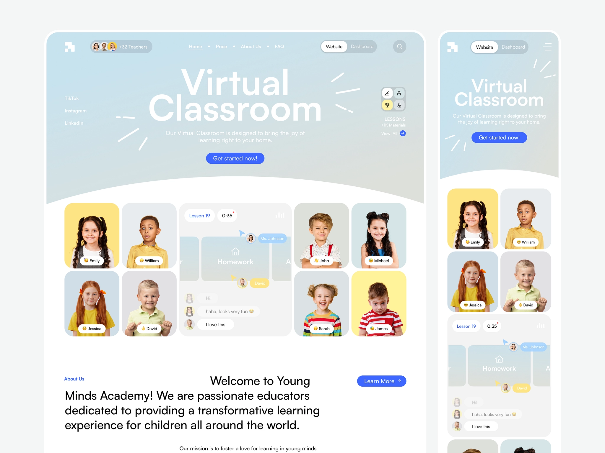 Virtual classroom Color Palette, Combinations & Schemes | Octet Design Labs