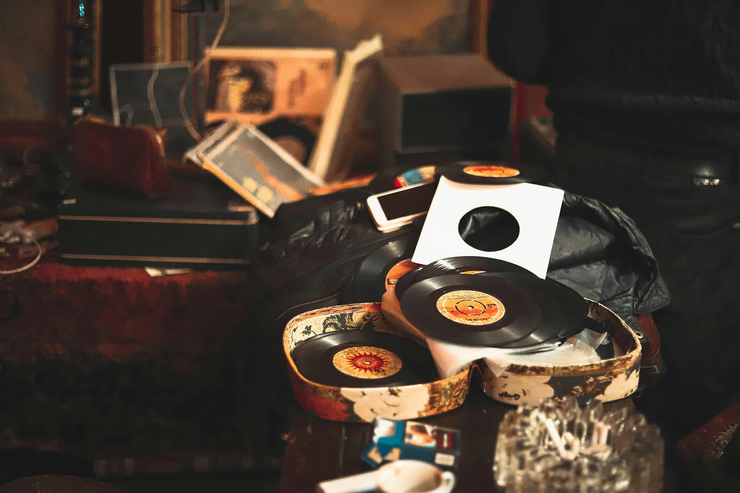 Vintage Records Color Palette, Combinations & Schemes | Octet Design Labs