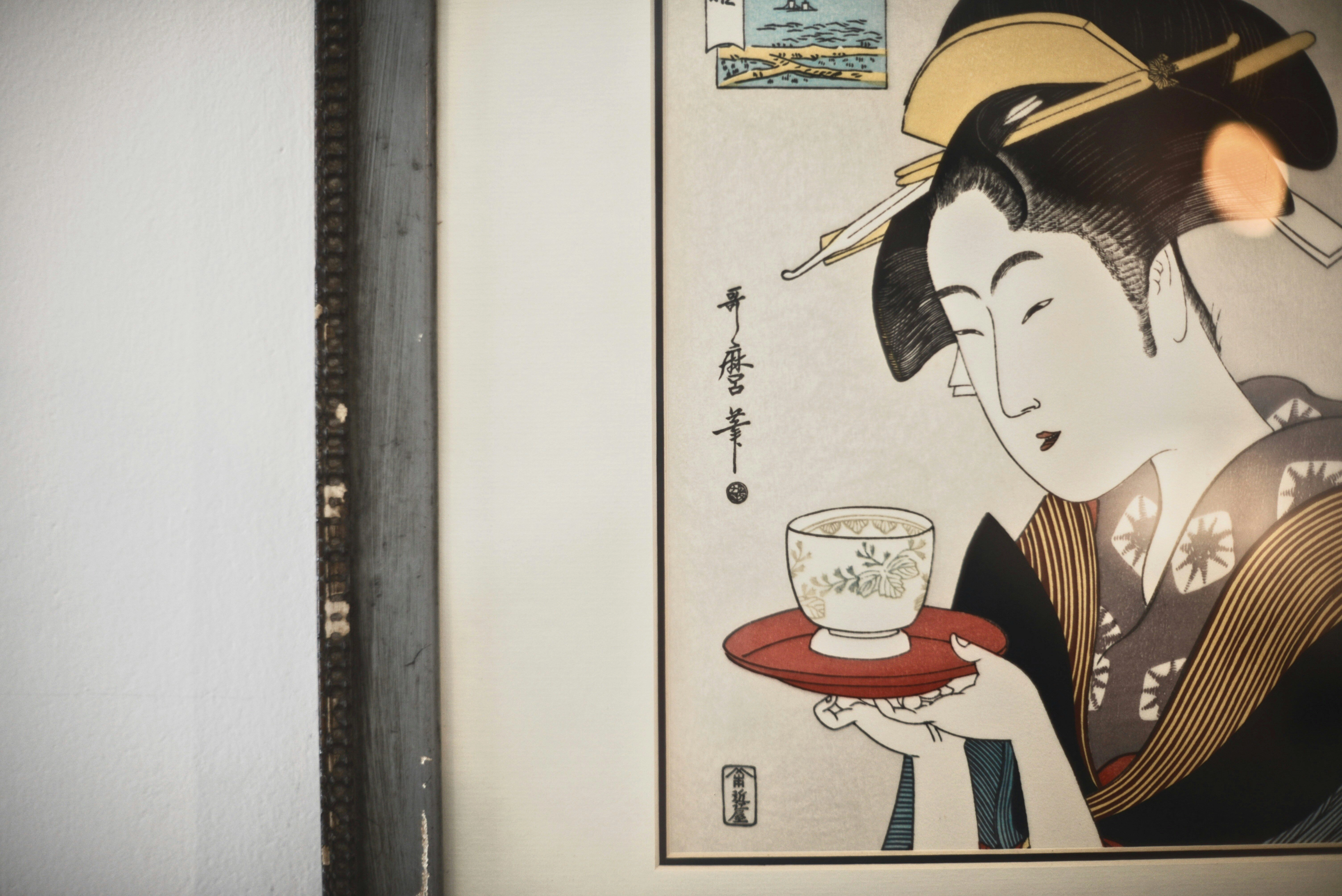 Geisha with Color Palette, Combinations & Schemes | Octet Design Labs