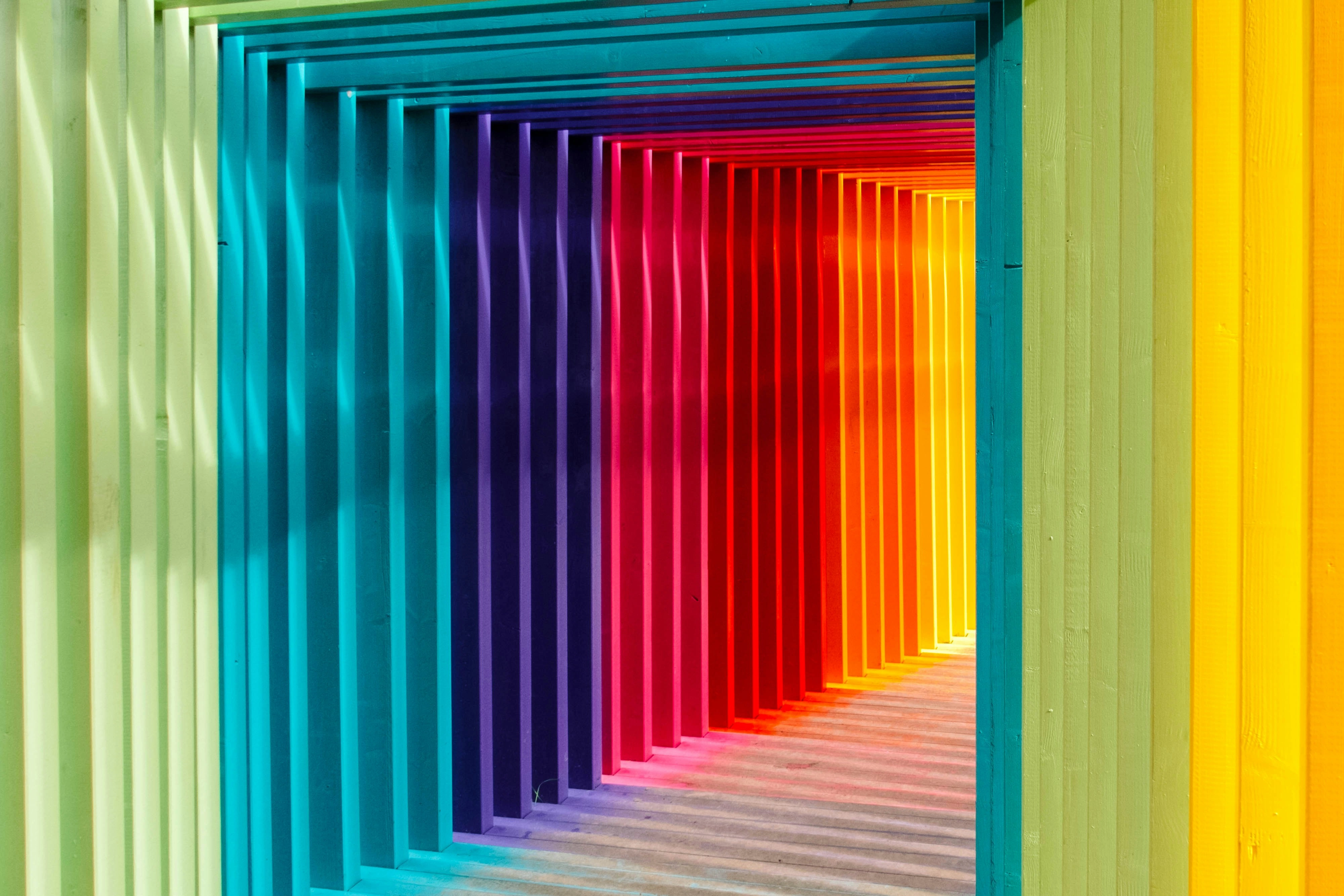 Rainbow Corridor Color Palette, Combinations & Schemes | Octet Design Labs