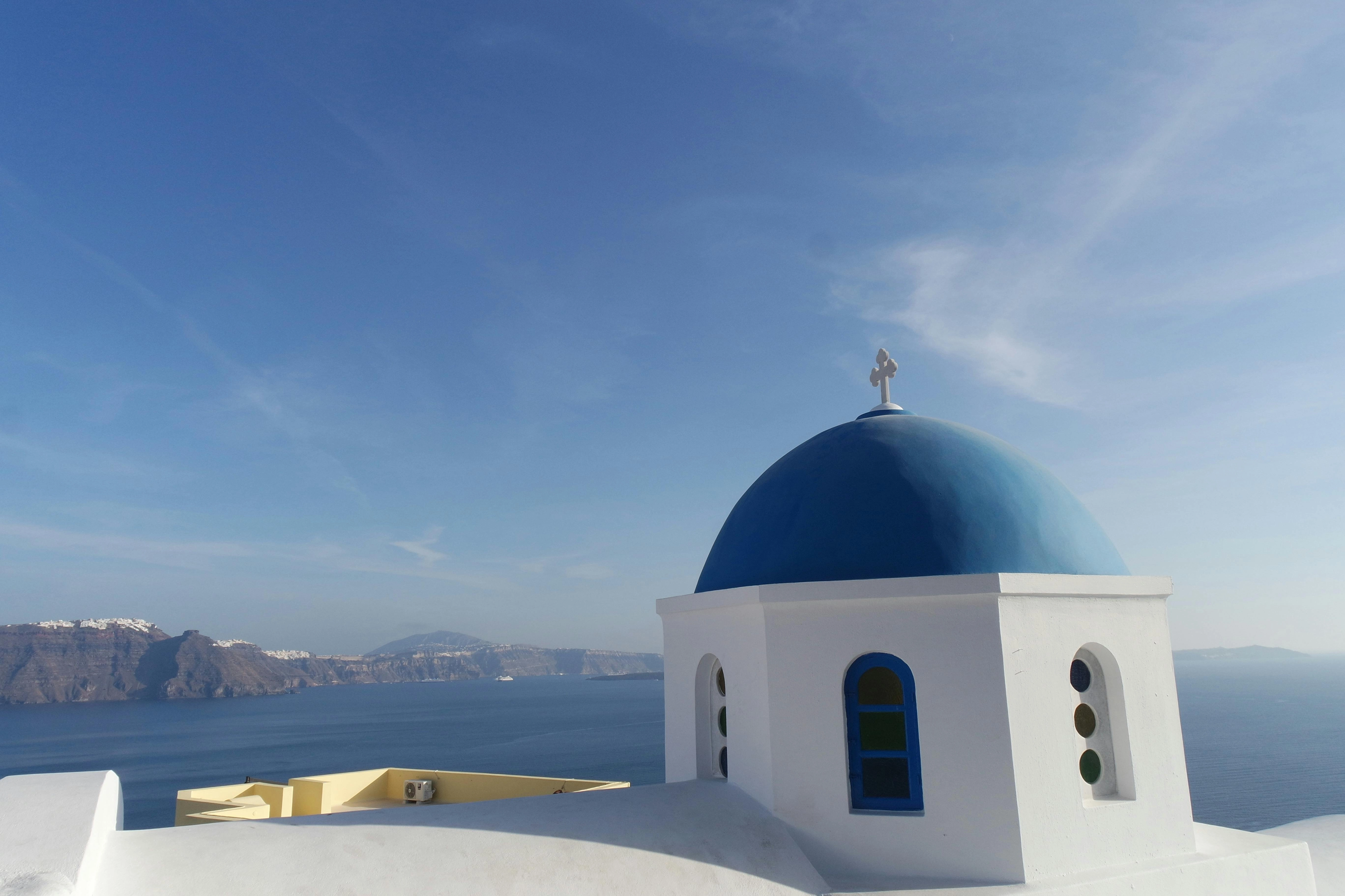 Santorini Church Color Palette, Combinations & Schemes | Octet Design Labs