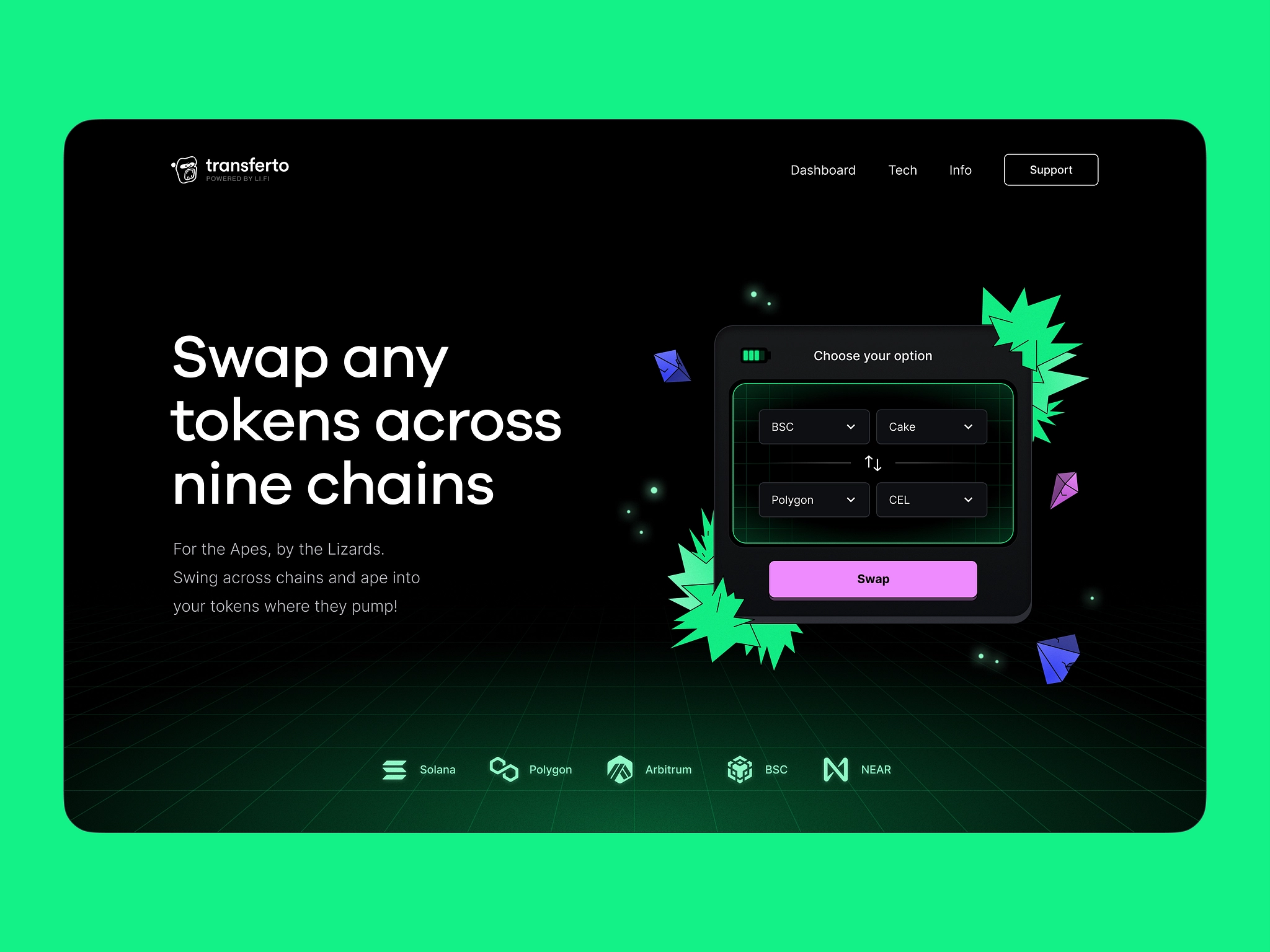 Cross-chain NFTs Color Palette, Combinations & Schemes | Octet Design Labs