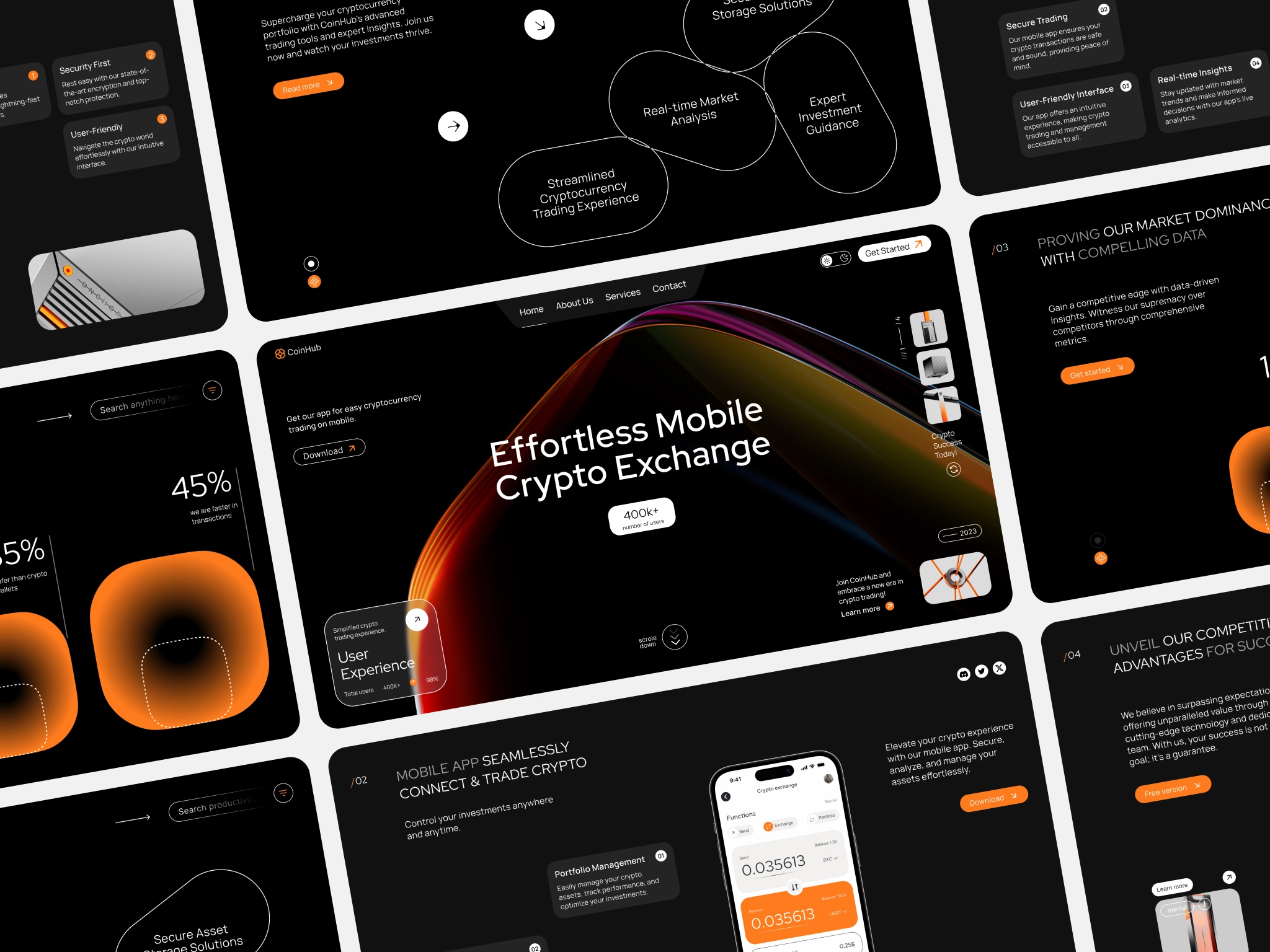 Crypto exchange Color Palette, Combinations & Schemes | Octet Design Labs