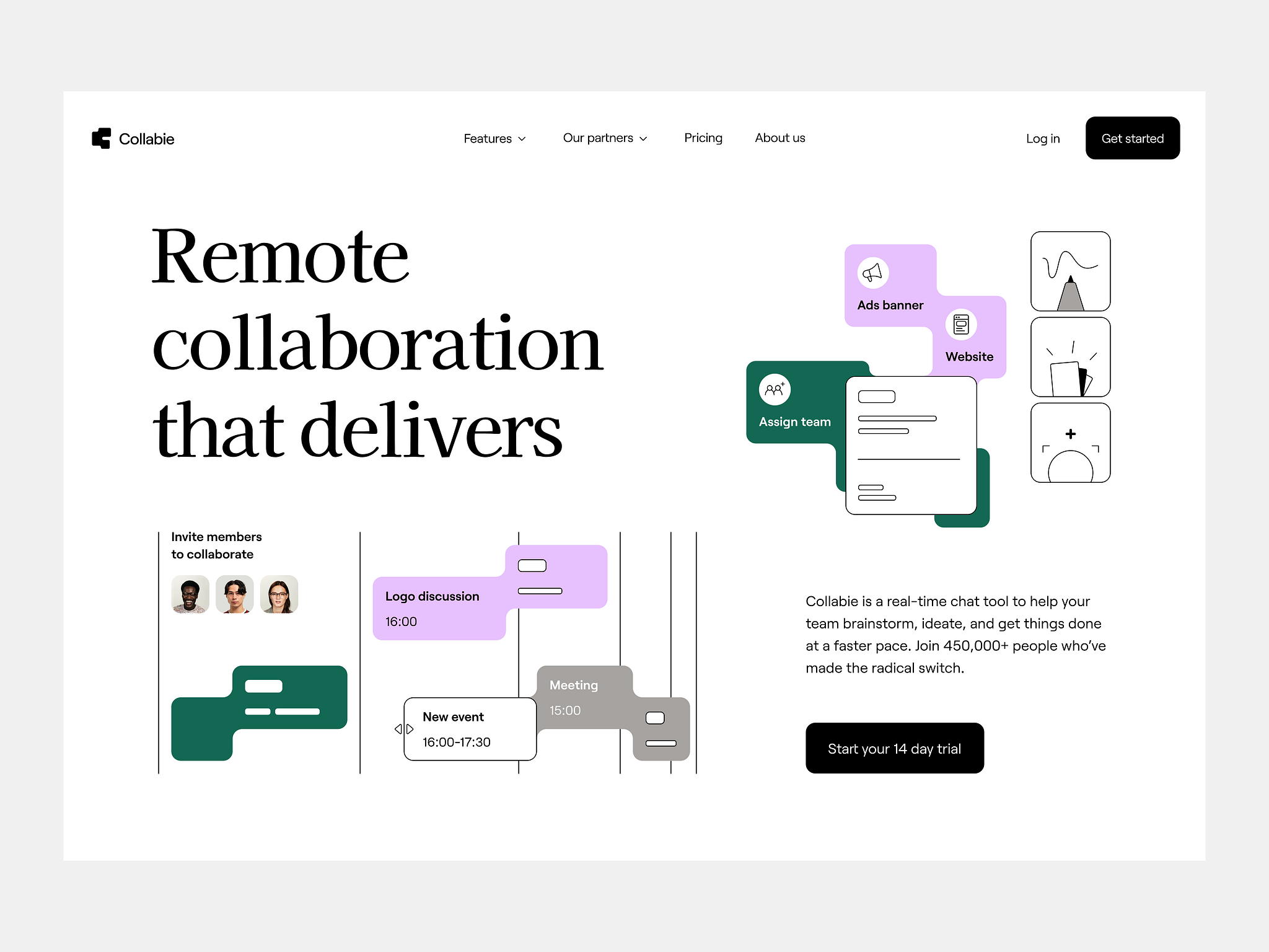 Product collaboration Color Palette, Combinations & Schemes | Octet ...